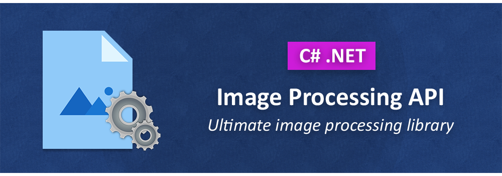 Uma poderosa API de processamento de imagem C# .NET